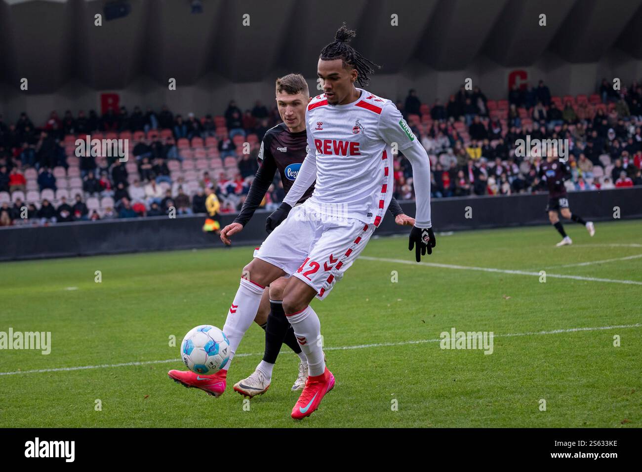 14.01.2025, Fussball: Freundschaftsspiel, 1. FC Koeln - Viktoria Koeln, Saison 2024/2025, Franz ...
