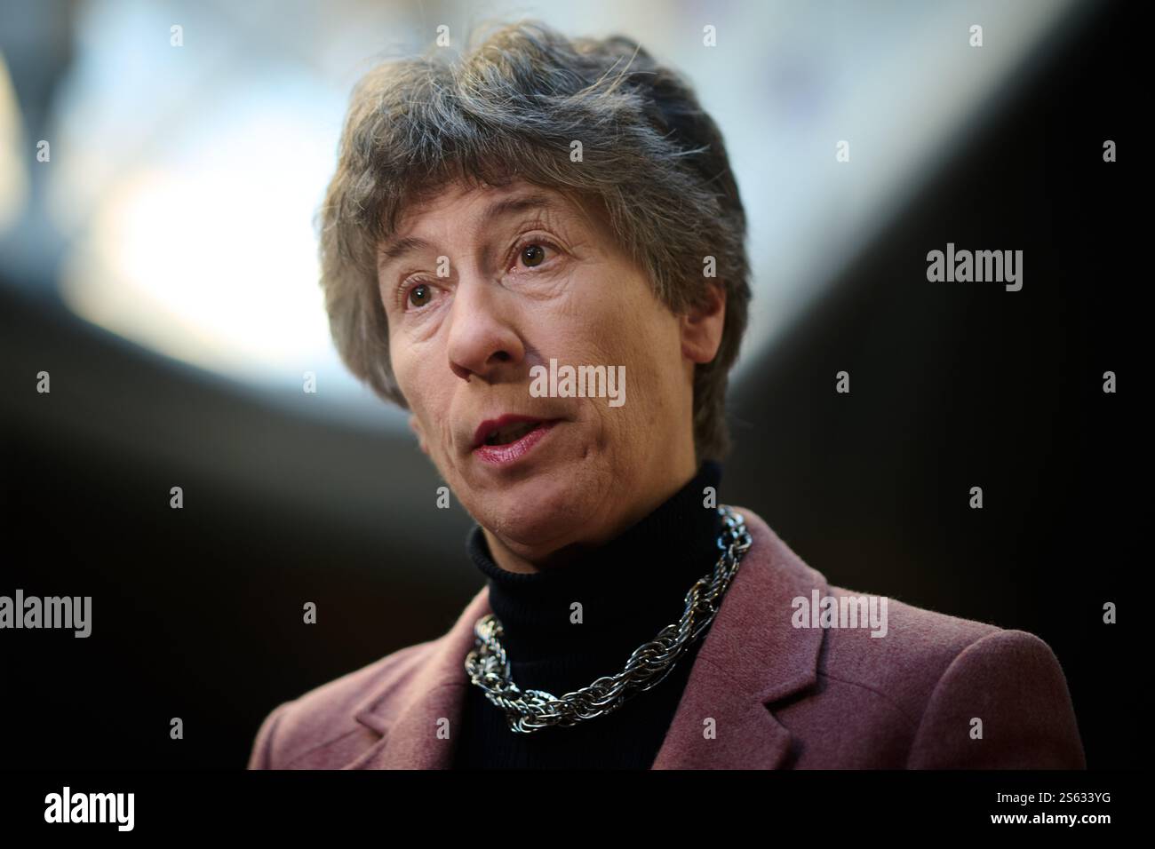 Edinburgh Scotland, UK 15 January 2025. Liz Smith MSP at the Scottish ...