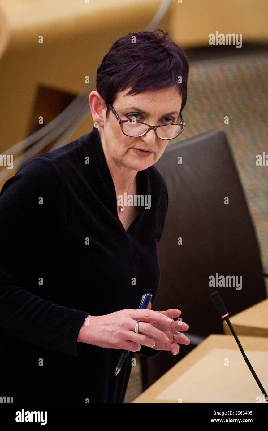 Edinburgh Scotland, UK 15 January 2025. Cabinet Secretary for Justice ...
