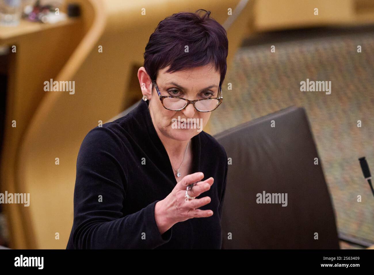 Edinburgh Scotland, UK 15 January 2025. Cabinet Secretary for Justice ...