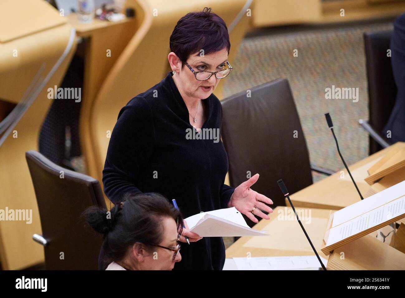 Edinburgh Scotland, UK 15 January 2025. Cabinet Secretary for Justice ...