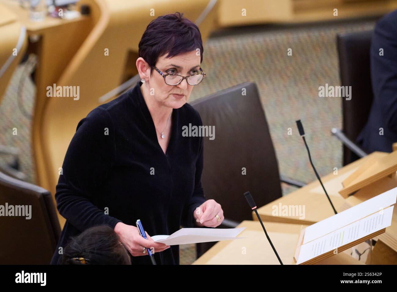 Edinburgh Scotland, UK 15 January 2025. Cabinet Secretary for Justice ...