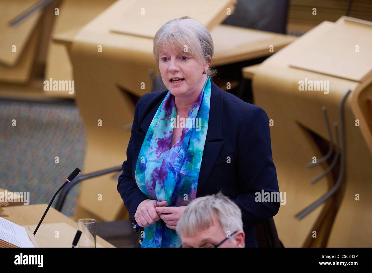 Edinburgh Scotland, UK 15 January 2025. Cabinet Secretary for Finance ...