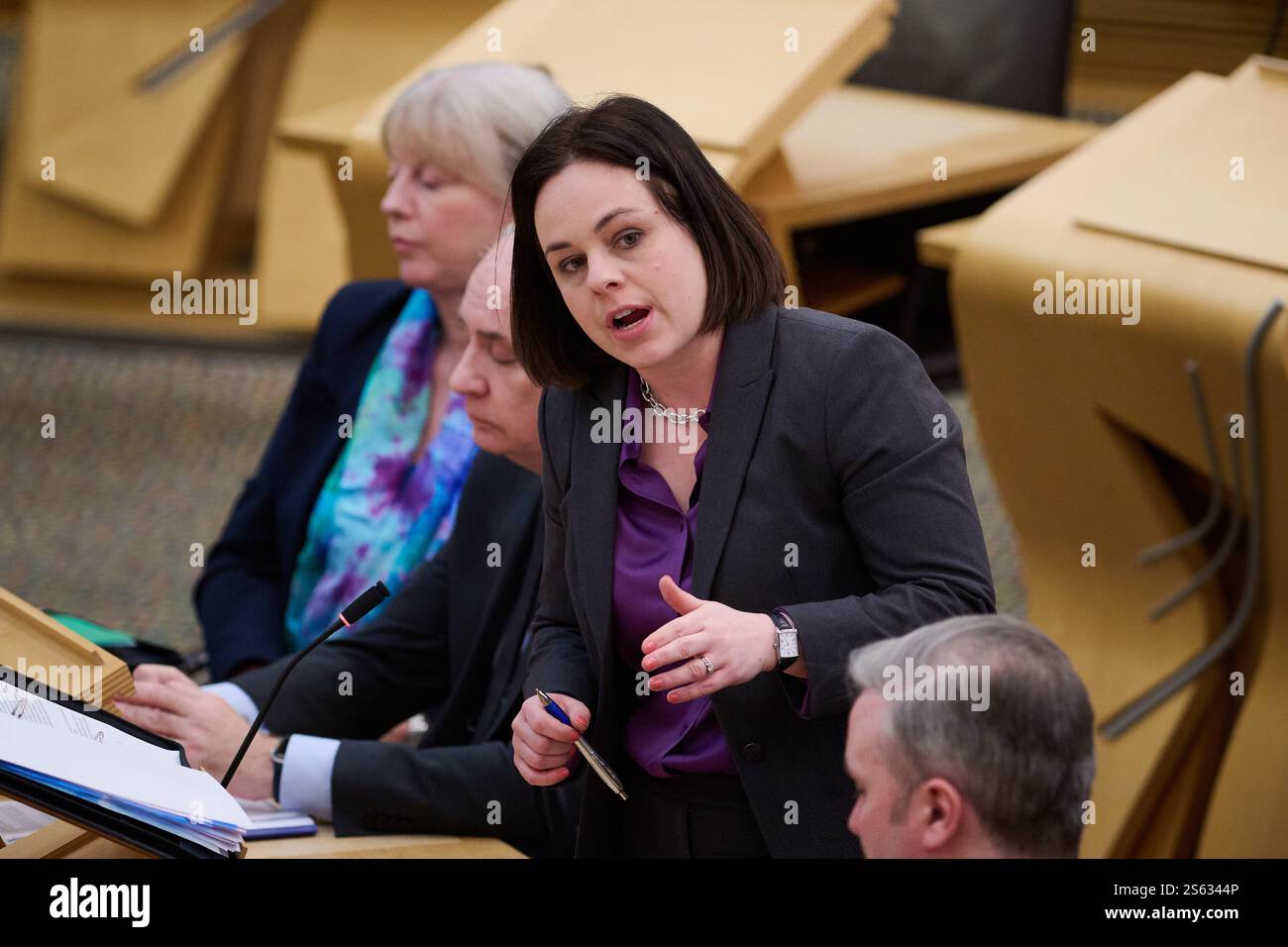 Edinburgh Scotland, UK 15 January 2025. Deputy First Minister and ...