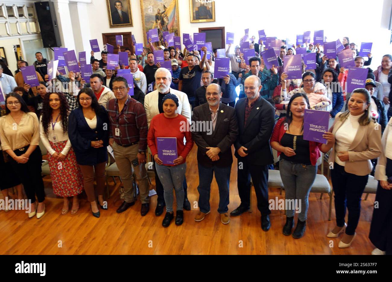 CUENCA DELIVERING PROPERTY TITLES Cuenca, Ecuador January 15, 2025 In ...