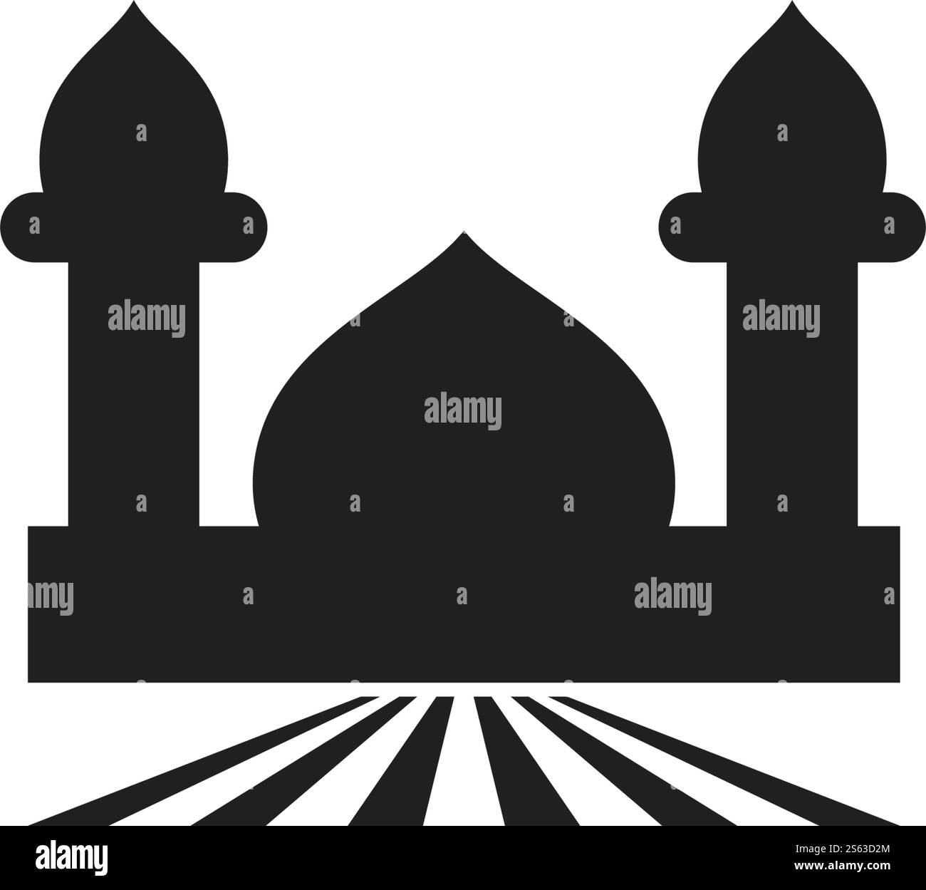 Islamic logo, Mosque icon vector template Stock Vector Image & Art - Alamy