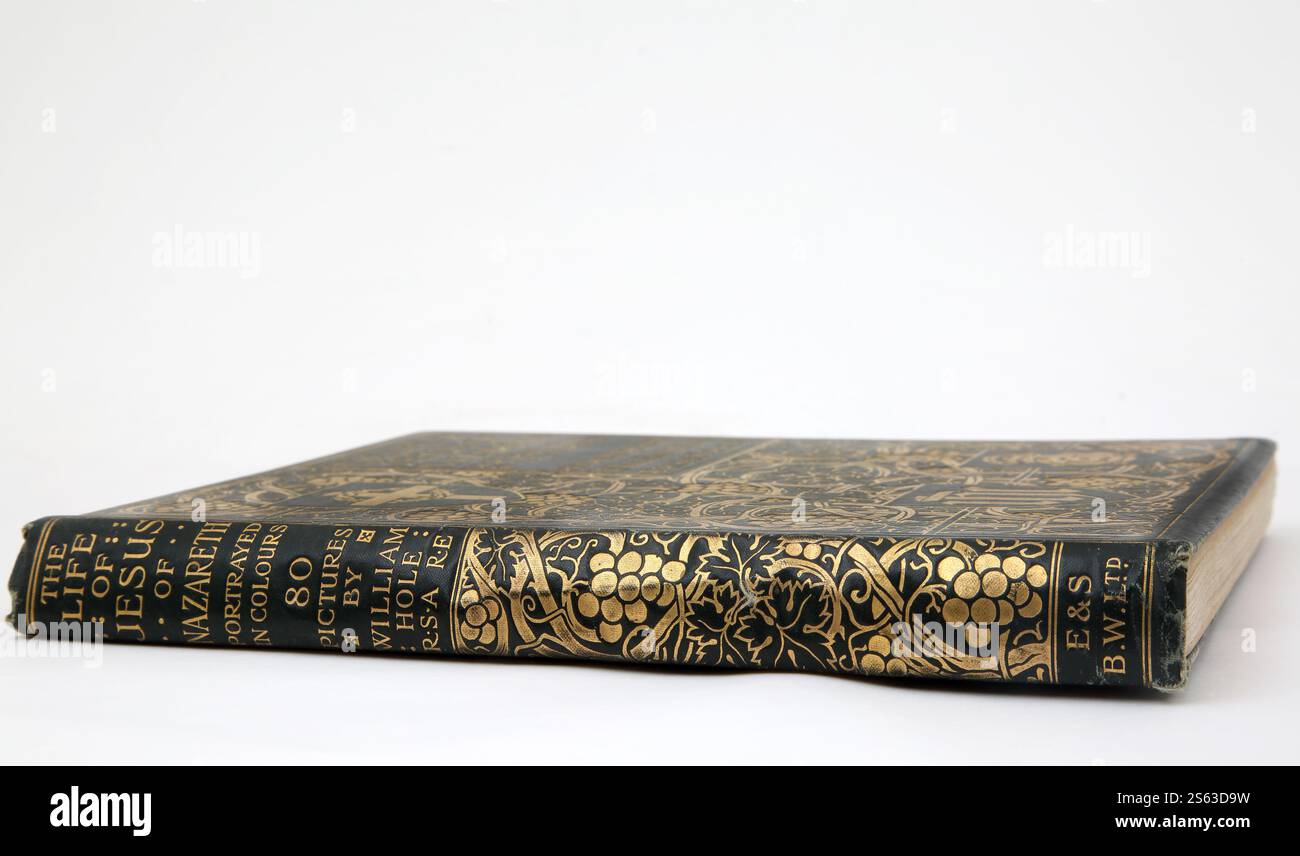 Antique Edwardian Religious Book The Life of Jesus of Nazareth ...