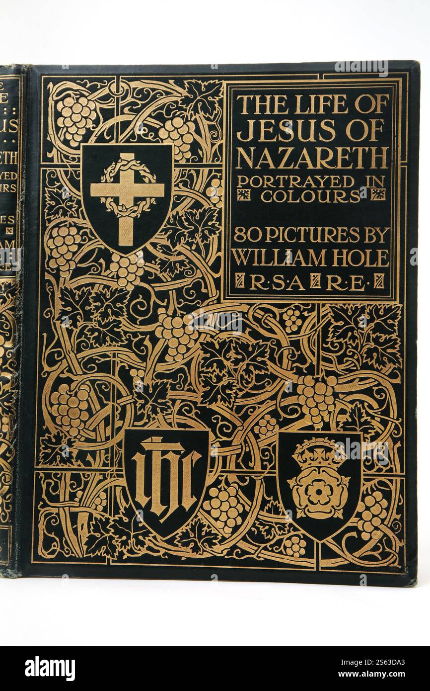 Antique Edwardian Religious Book The Life of Jesus of Nazareth ...