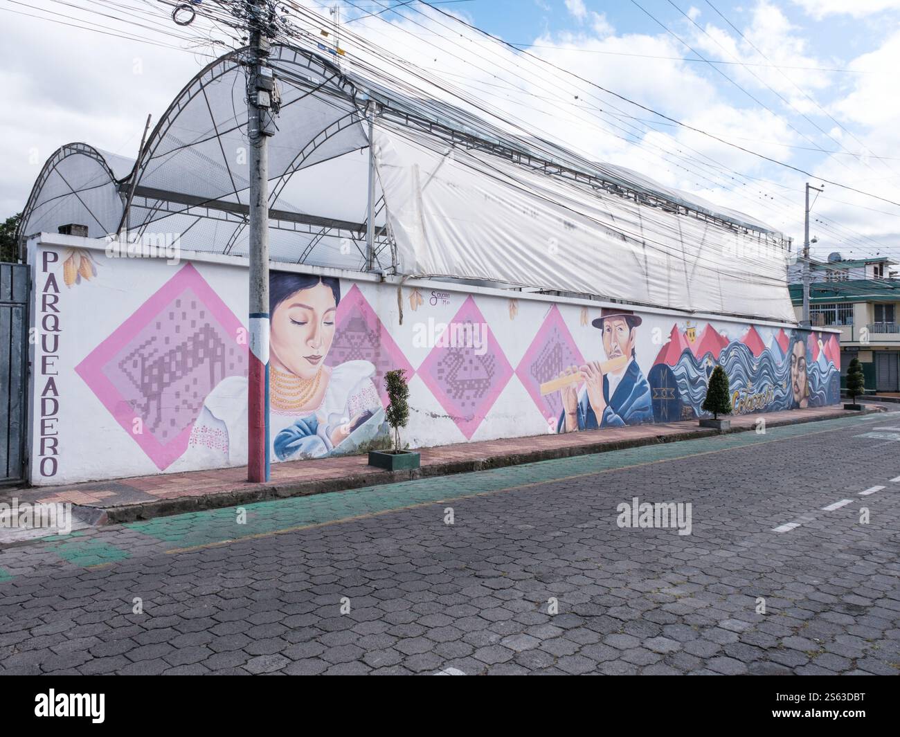 Ecuador Street Art Murals Stock Photo - Alamy