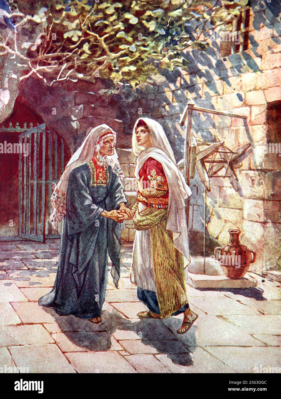 Elizabeth mother of john the baptist hi-res stock photography and ...