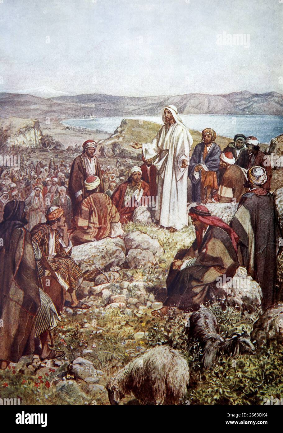 Jesus and the 12 apostles hi-res stock photography and images - Alamy