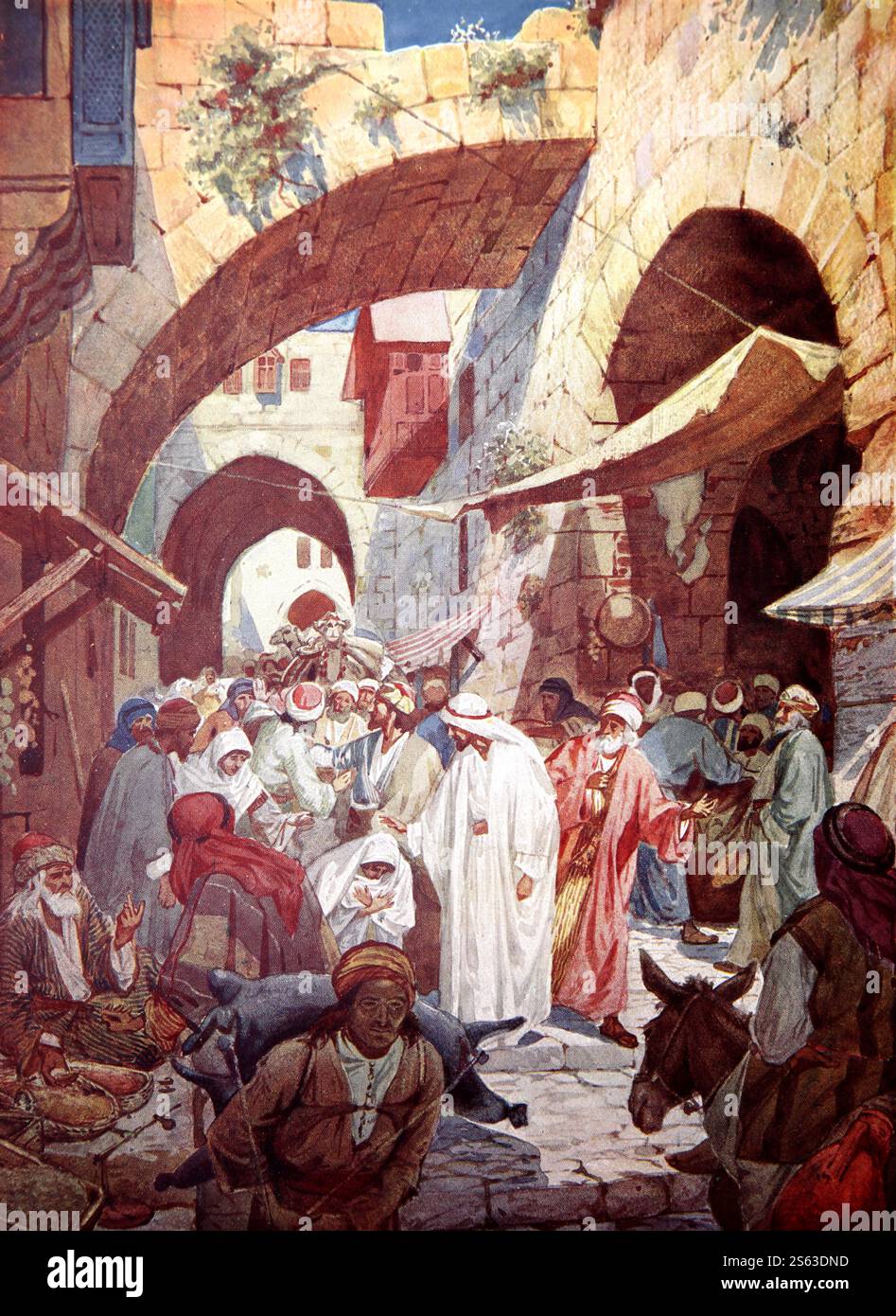 Colour Plate of a Woman who had been Bleeding and Suffering for 12 ...