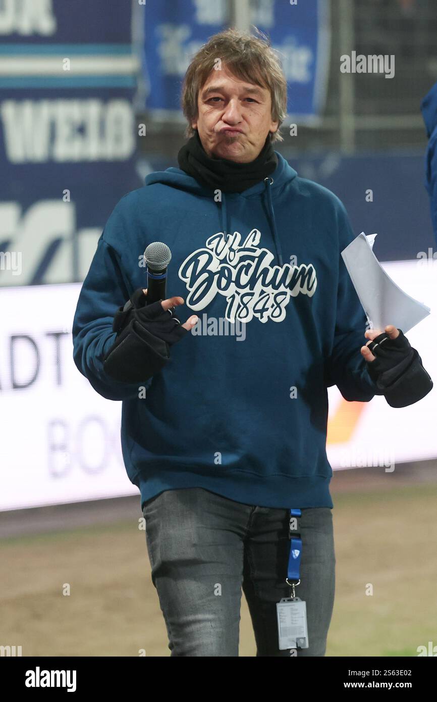 Stadionsprecher VfL Bochum Michael Wurst GER, VfL Bochum gegen FC St ...