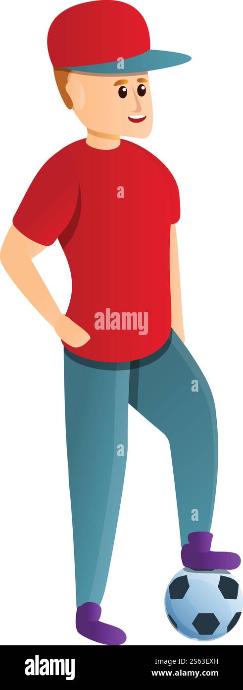 Soccer club business card Stock Vector Images - Alamy