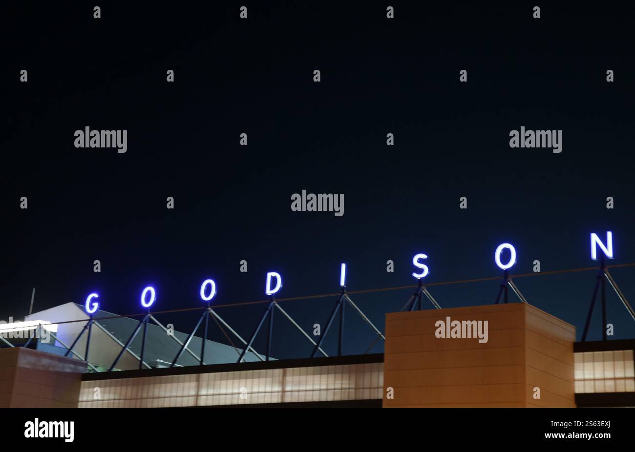 Goodison Park, Liverpool, UK. 15th Jan, 2025. Premier League Football ...