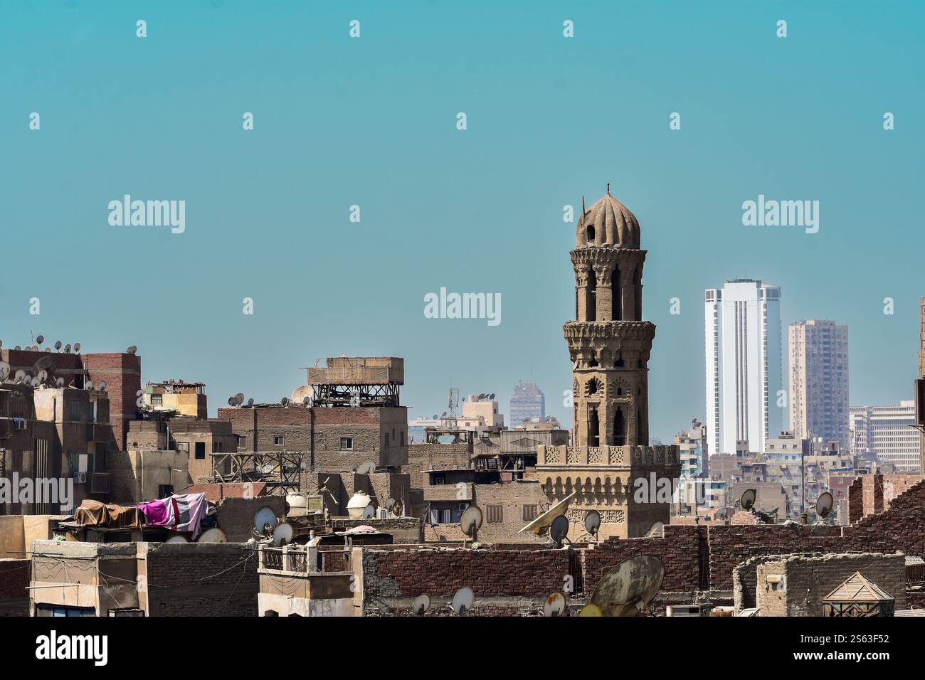 Cityscape of Old Cairo, Egypt Stock Photo - Alamy