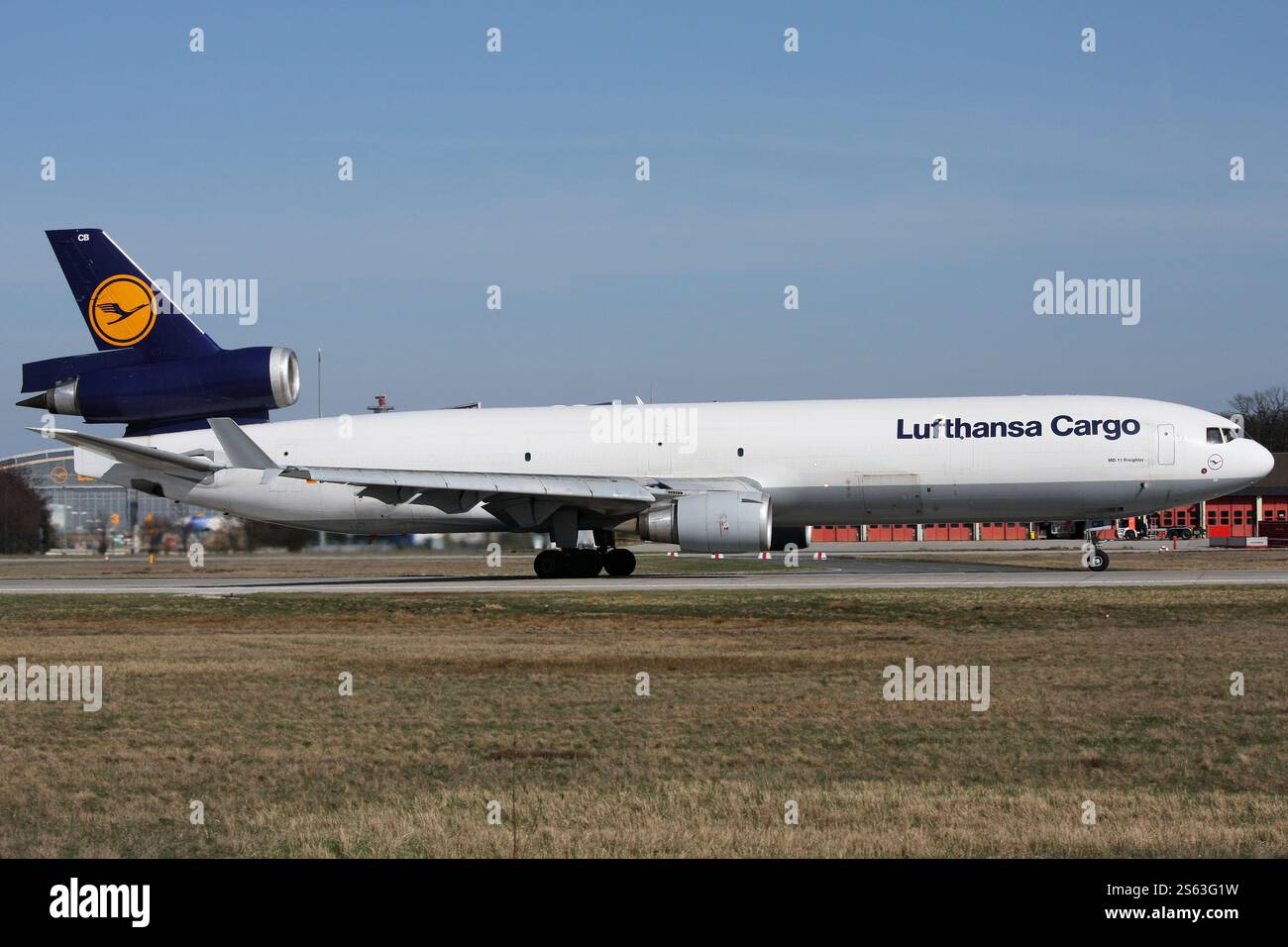 German Lufthansa Cargo McDonnell Douglas MD-11F with registration D ...