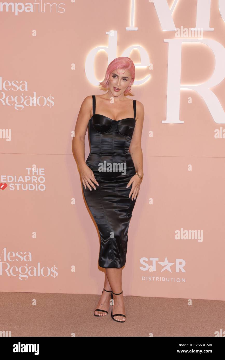 Cassandra Sánchez-Navarro attends the red carpet for Mesa de Regalos ...