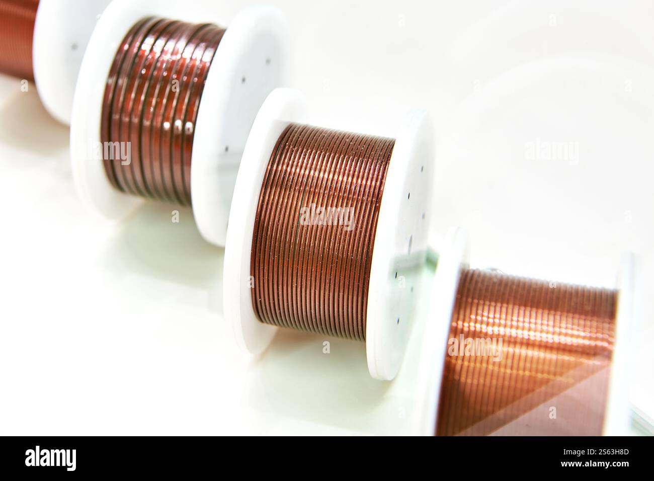 Coils winding hi-res stock photography and images - Alamy