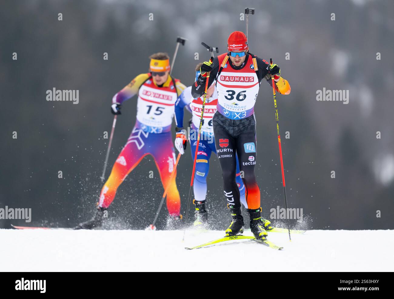 Ruhpolding, Germany. 15th Jan, 2025. Biathlon: World Cup, individual 20 ...
