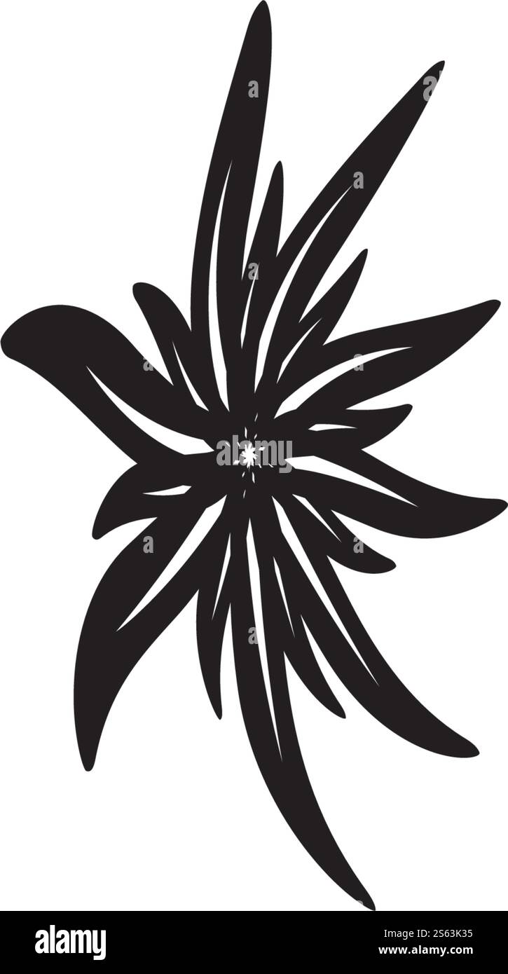 Edelweiss Logo Template vector symbol nature Stock Vector Image & Art ...