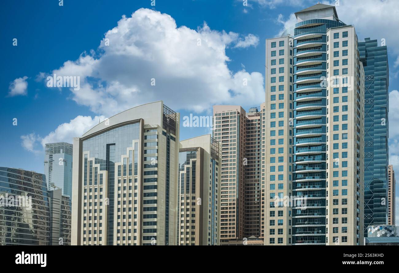 Abu Dhabi, United Arab Emirates Skyscraper center. Tallest buildings in ...