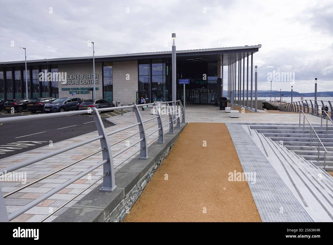 The new Helensburgh Leisure Centre Stock Photo - Alamy