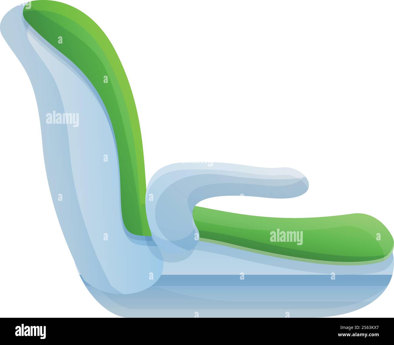 Empty child safety seat Stock Vector Images - Alamy