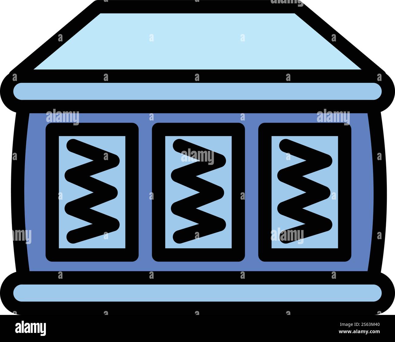 Mattress layer icon. Outline mattress layer vector icon for web design ...