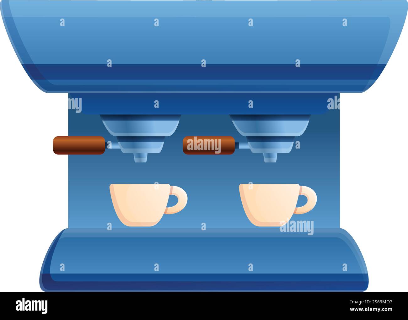 Espresso coffee machine icon. Cartoon of espresso coffee machine vector ...