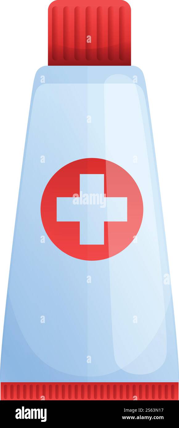 Medical tube icon. Cartoon of medical tube vector icon for web design ...