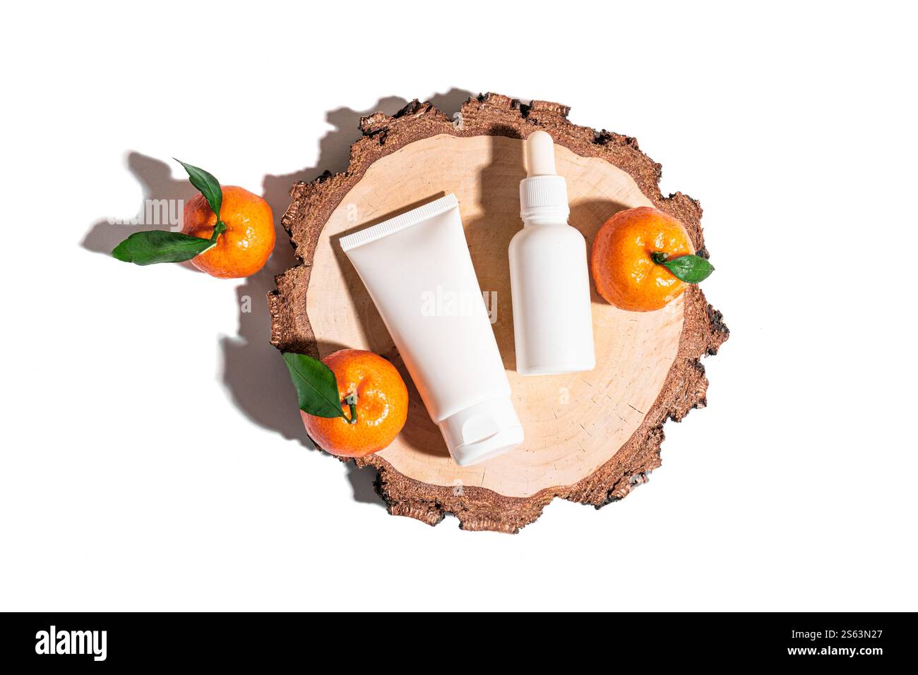 Skin care natural elements Cut Out Stock Images & Pictures - Alamy