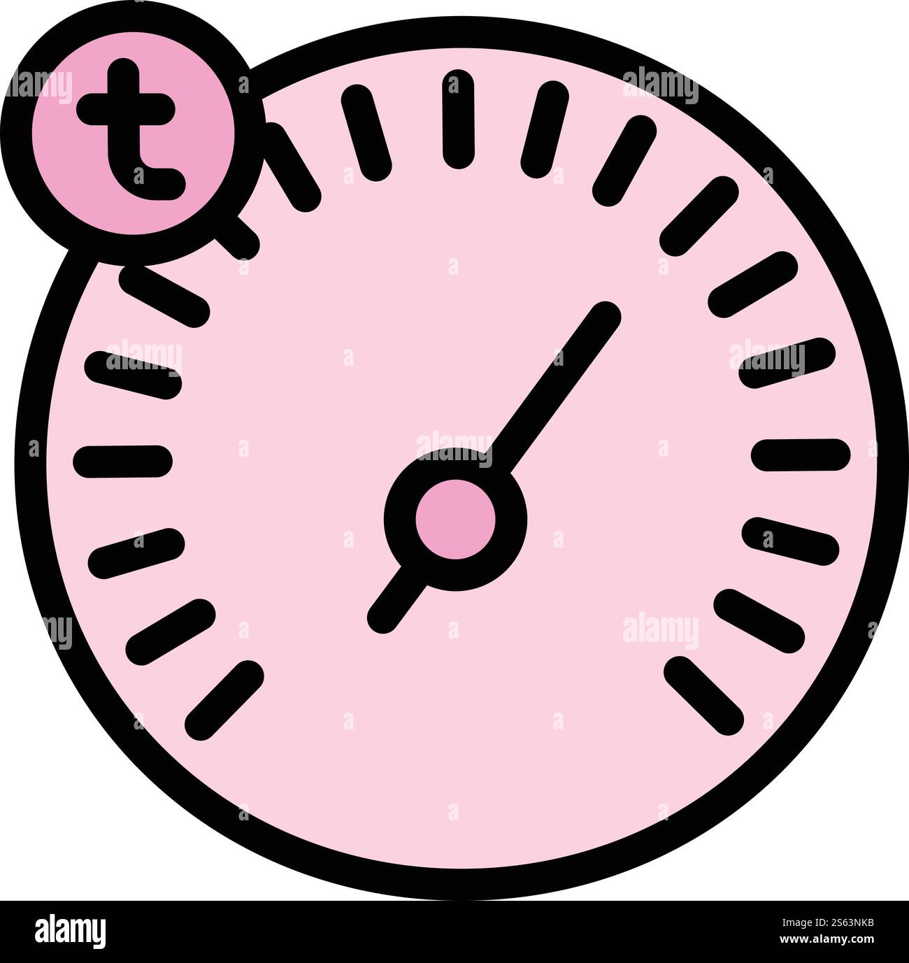 Car dashboard icon. Outline car dashboard vector icon for web design ...