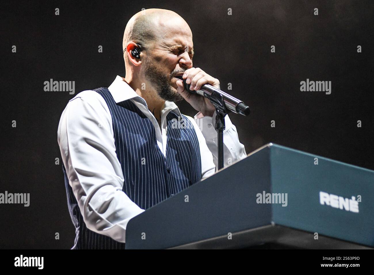 Puerto Rican singer and rapper Residente (René Pérez, former Calle 13 ...