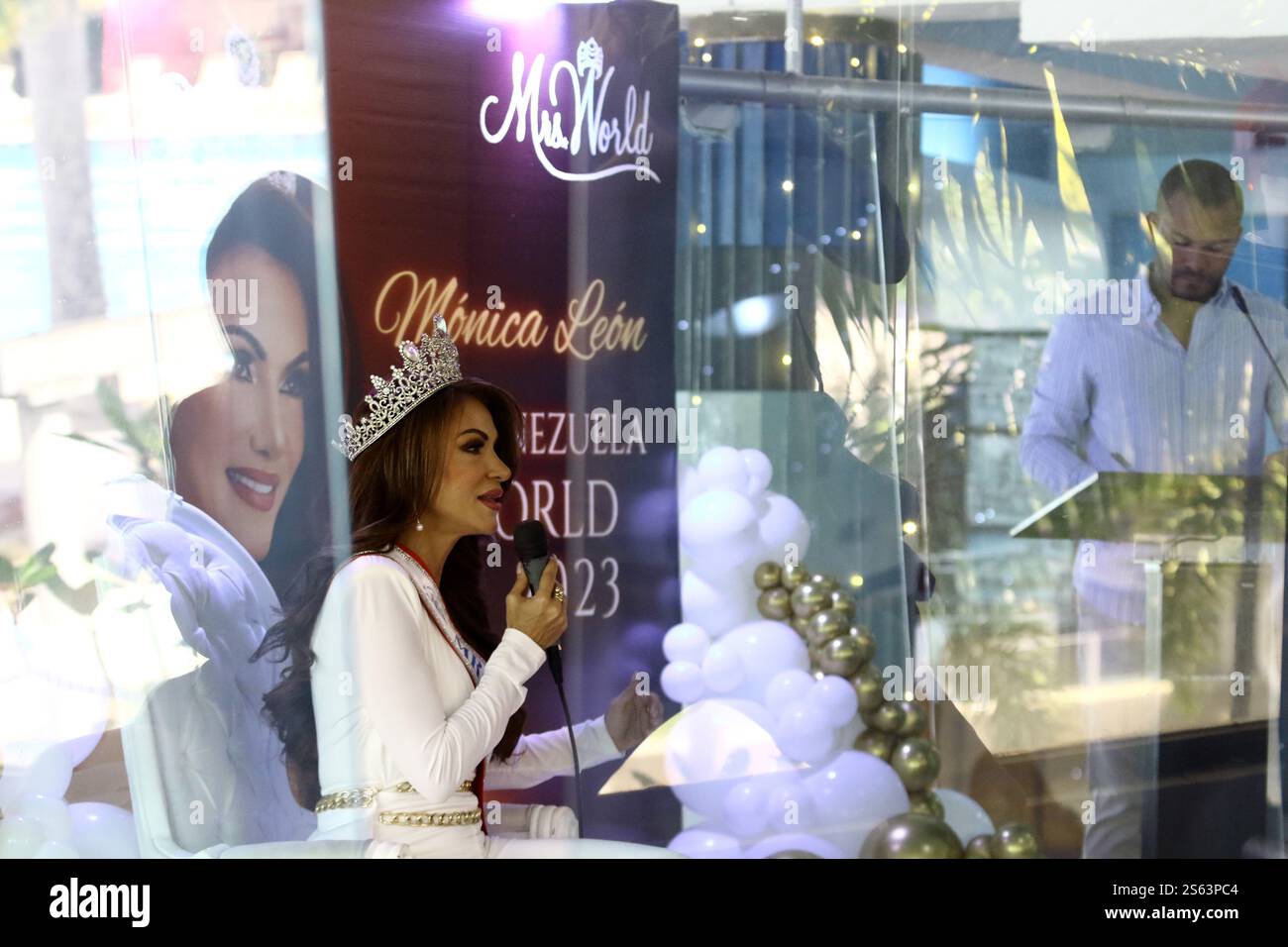 Valencia, Carabobo, Venezuela. 15th Jan, 2025. January 15, 2025. Monica ...