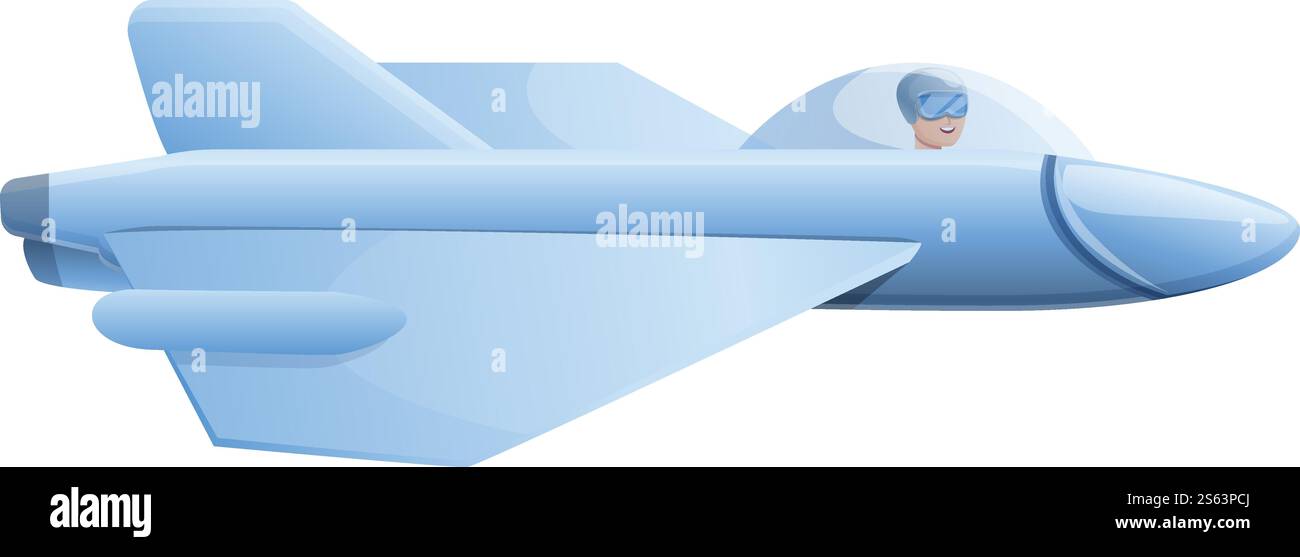 Fighter icon. Cartoon of fighter vector icon for web design isolated on ...