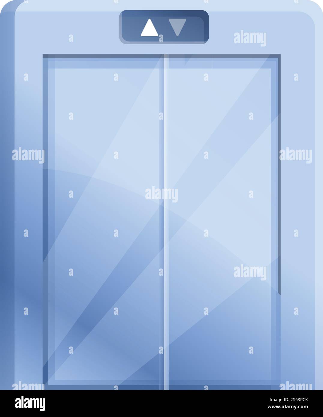 Office elevator icon. Cartoon of office elevator vector icon for web ...