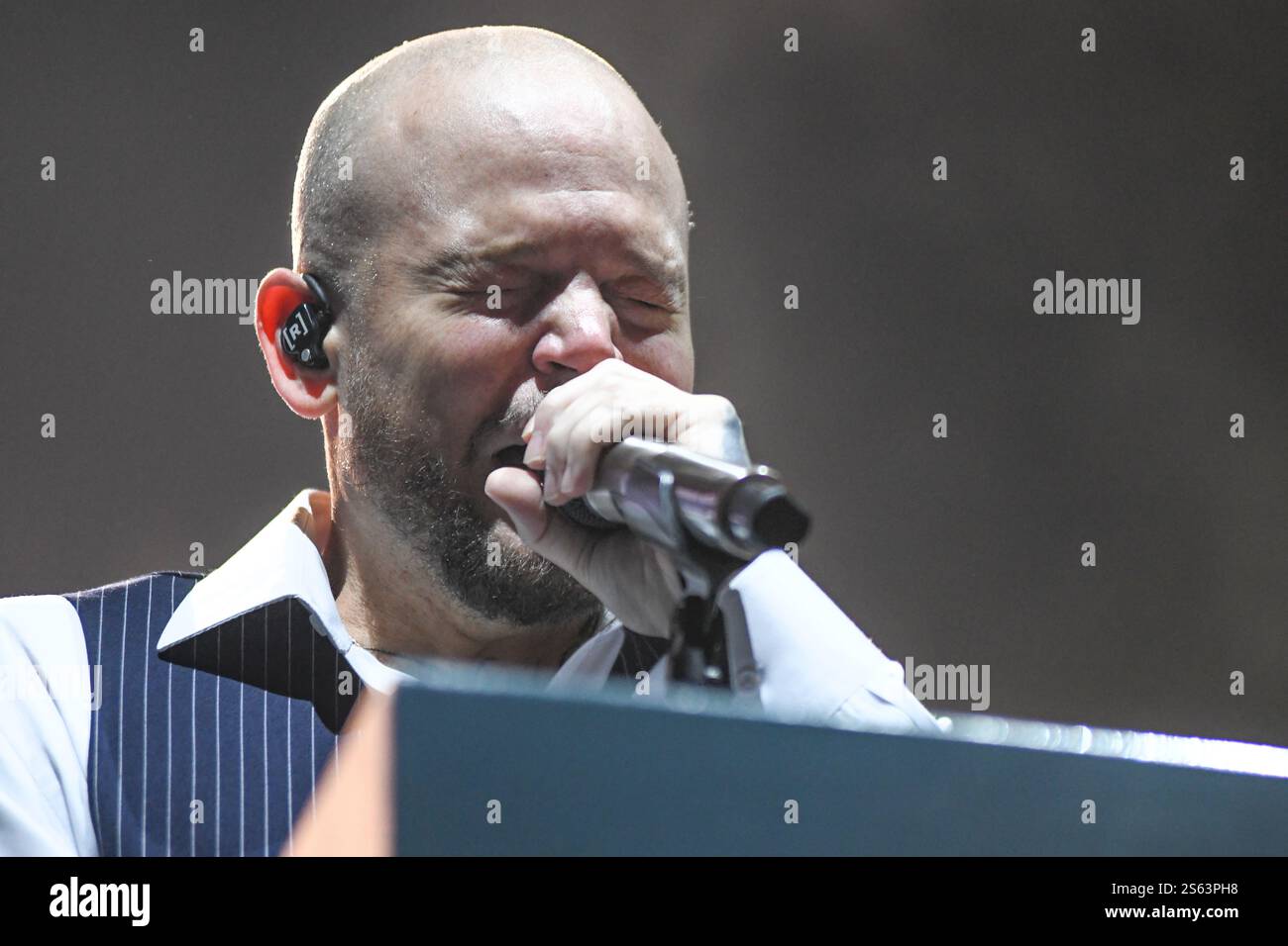 Puerto Rican singer and rapper Residente (René Pérez, former Calle 13 ...