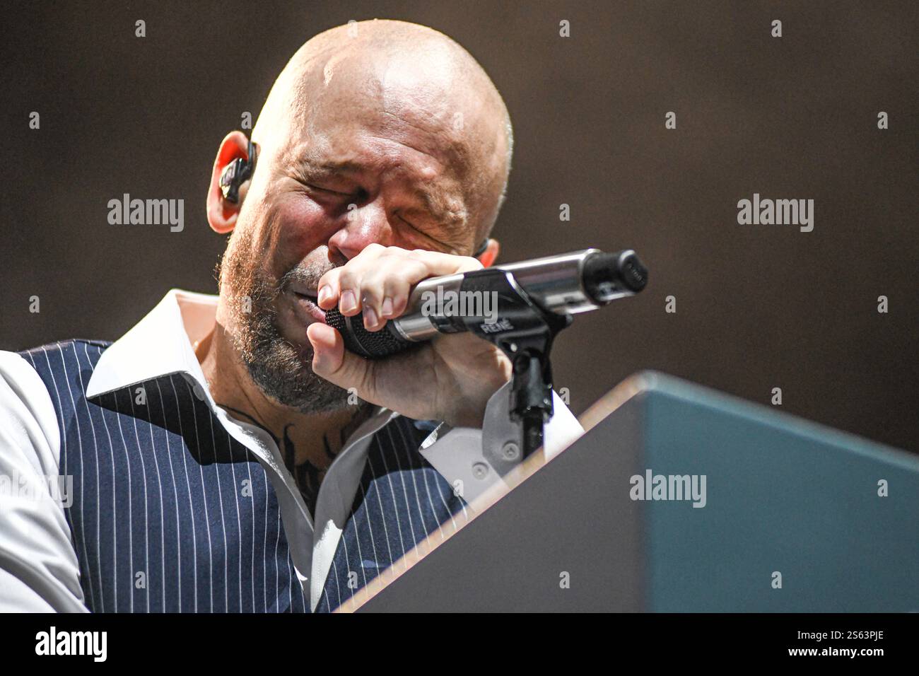 Puerto Rican singer and rapper Residente (René Pérez, former Calle 13 ...