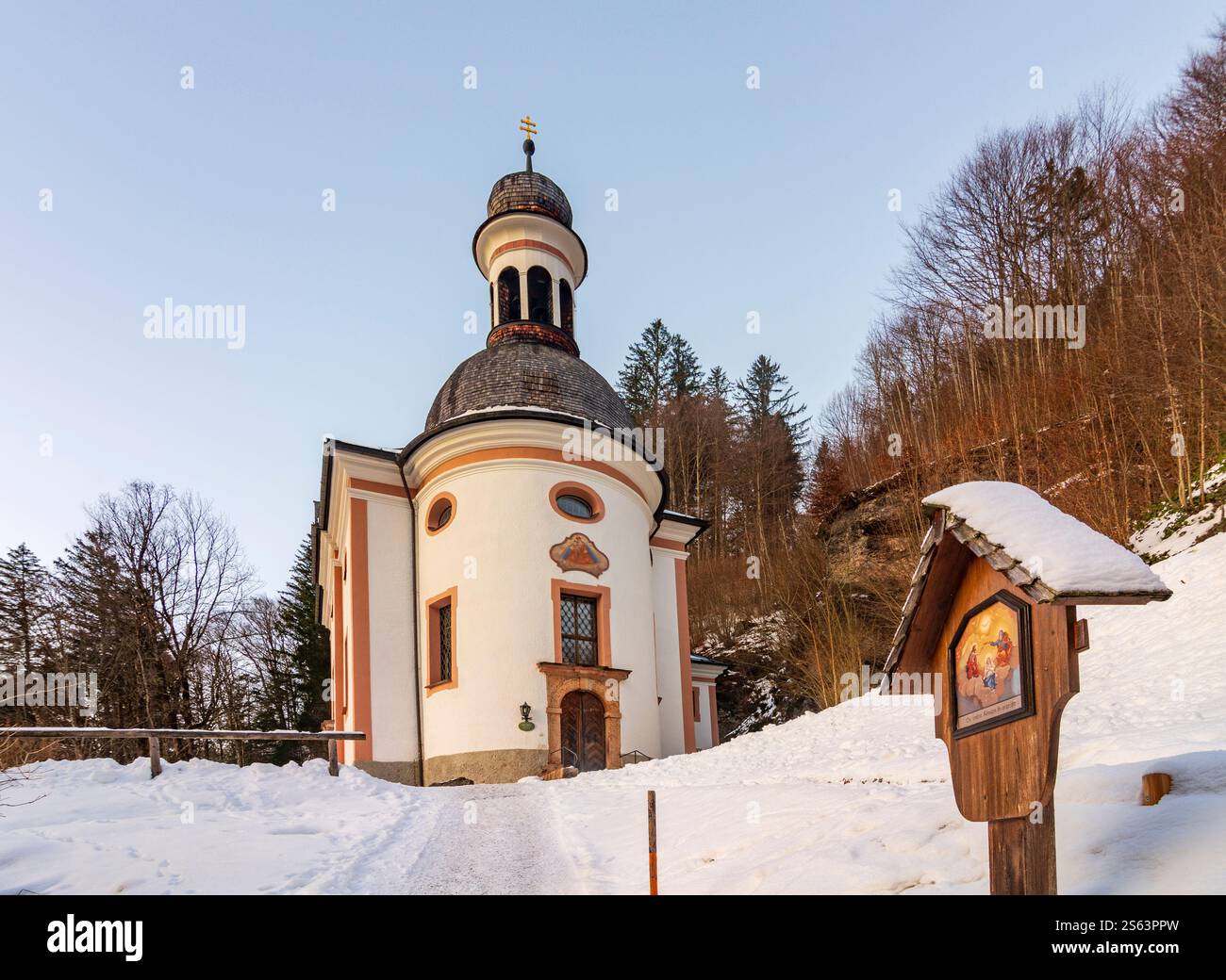 Ramsau bei Berchtesgaden: Wallfahrtskirche Maria Himmelfahrt ...