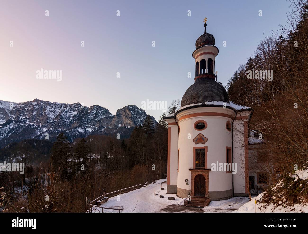 Ramsau bei Berchtesgaden: Wallfahrtskirche Maria Himmelfahrt ...