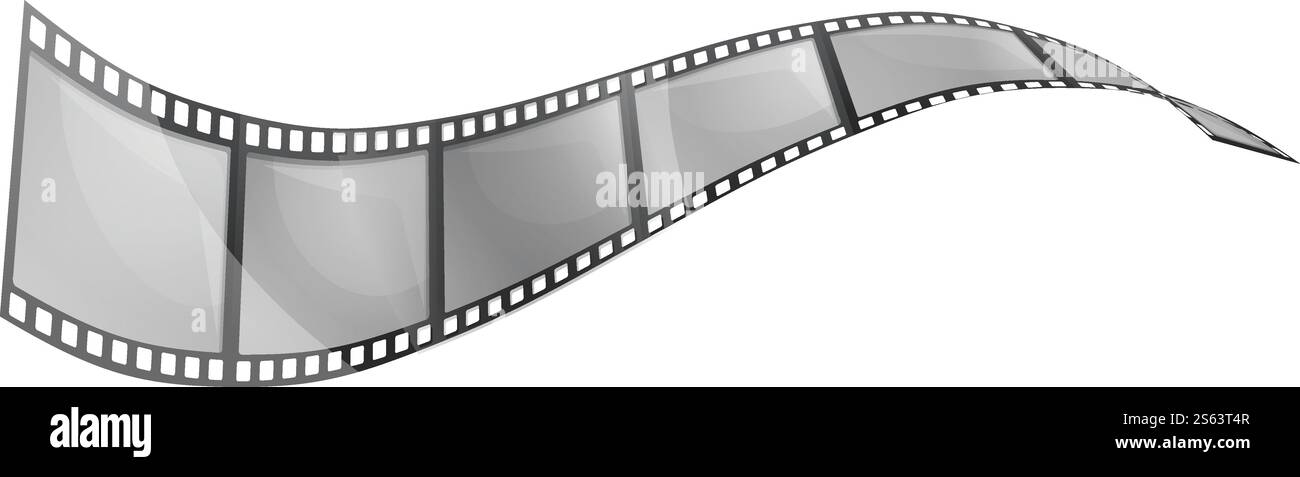 Photo filmstrip icon. Cartoon of photo filmstrip vector icon for web design isolated on white ...