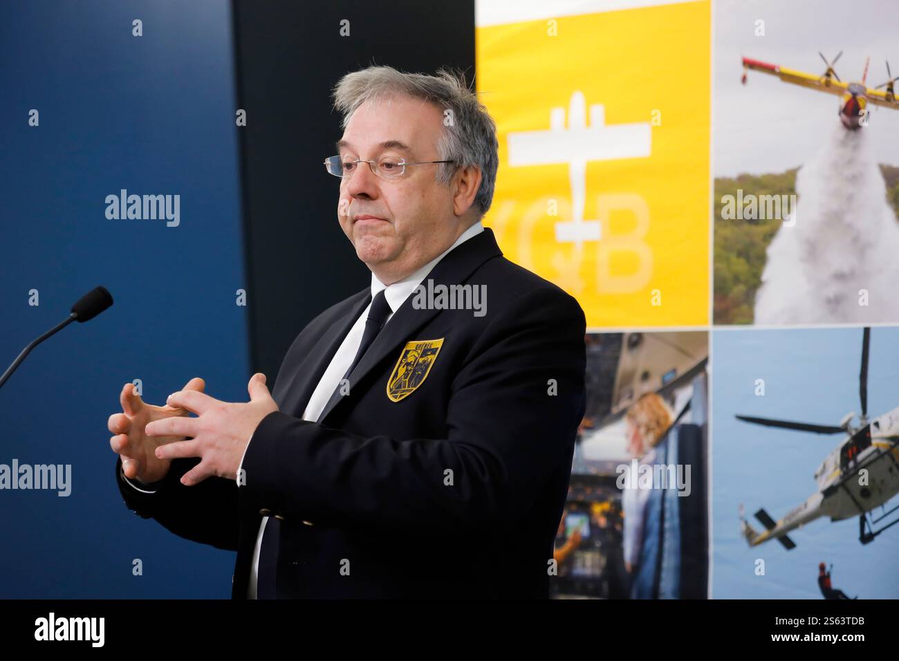 Luc Dugas, SOPFEU Senior Director, Strategic and Air Operations, talks ...