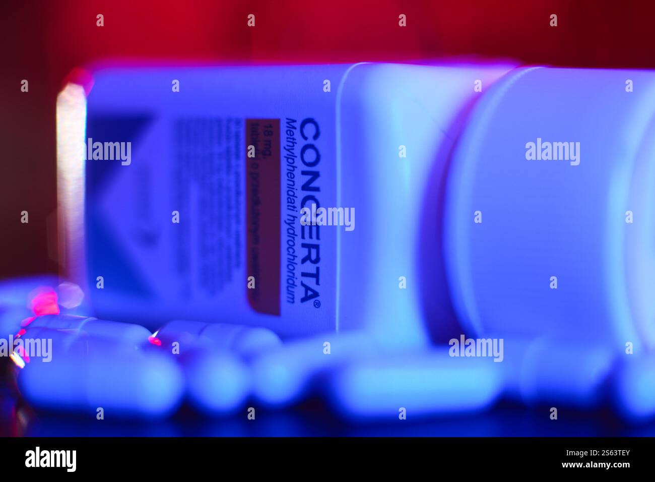 ADHD medication is seen in this illustration photo taken in Warsaw ...