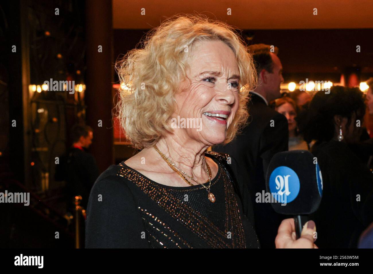 Trondheim 20250115. Norwegian Actor Liv Ullmann on the red carpet ...