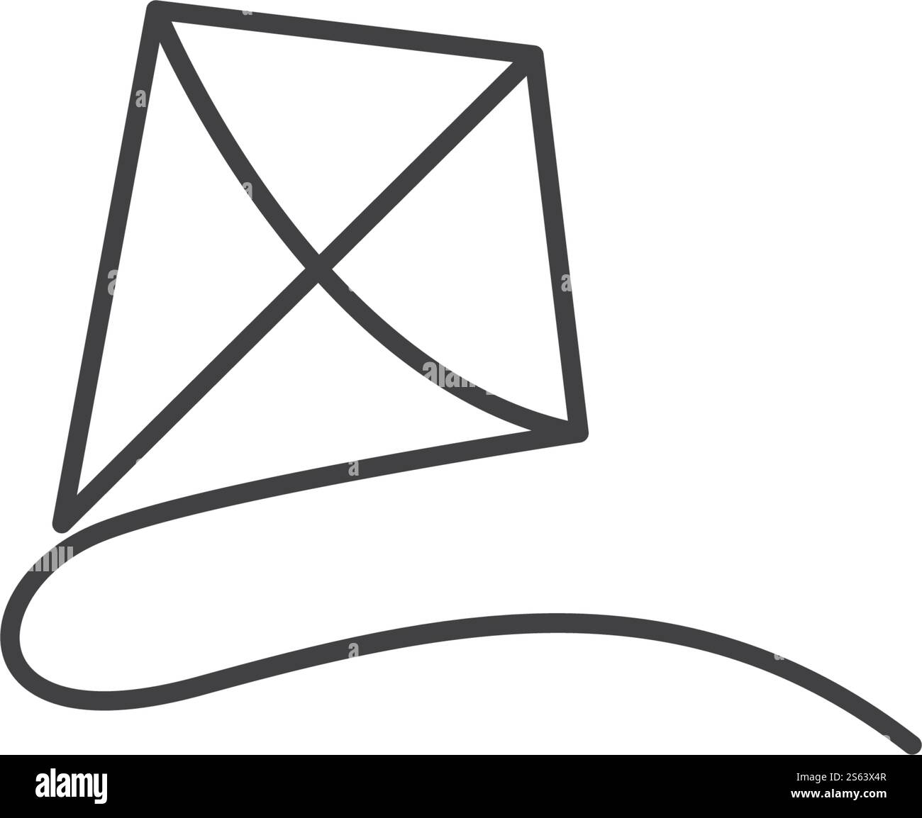 Kite illustration logo vector design Stock Vector Image & Art - Alamy