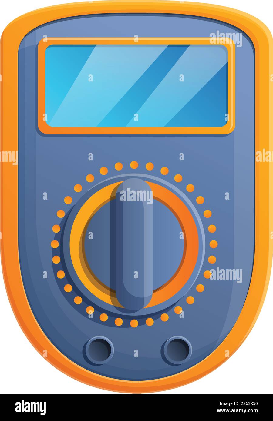 Multimeter device icon. Cartoon of multimeter device vector icon for ...