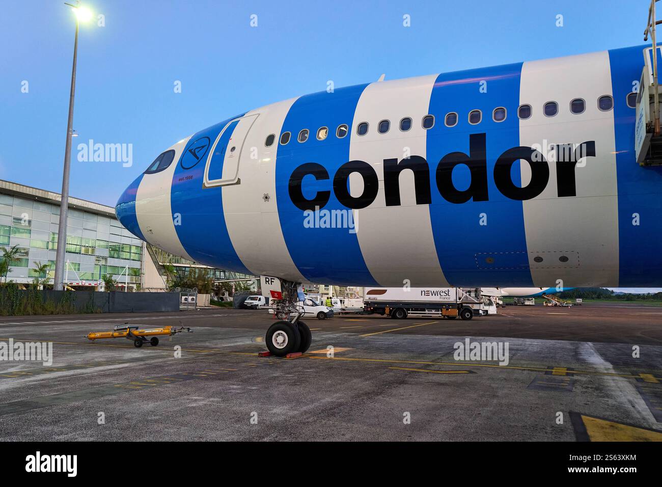 Fort-de-France, Martinique, Caribbean - December 28, 2024: Airbus A330neo of the airline Condor ...