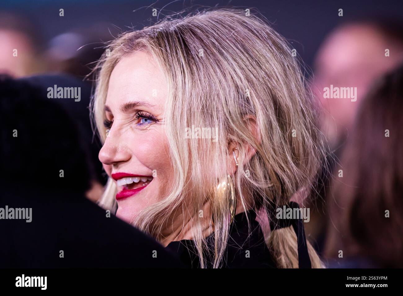 Berlin, Germany. 15th Jan, 2025. Cameron Diaz, actress, comes to the ...