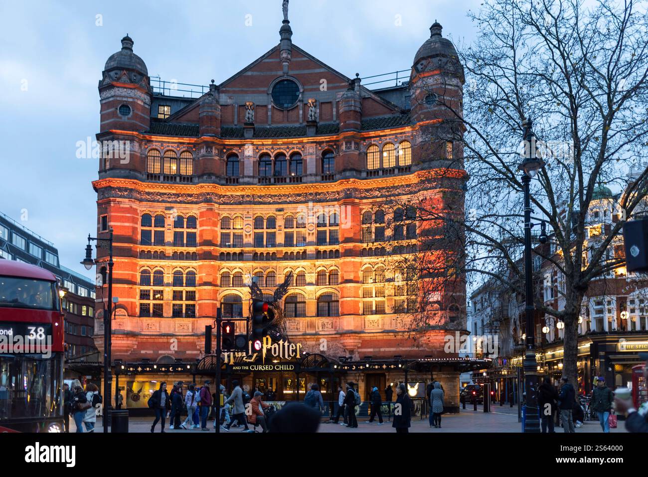 London, UK - December 2, 2024. The Palace Theatre is a West End theatre ...